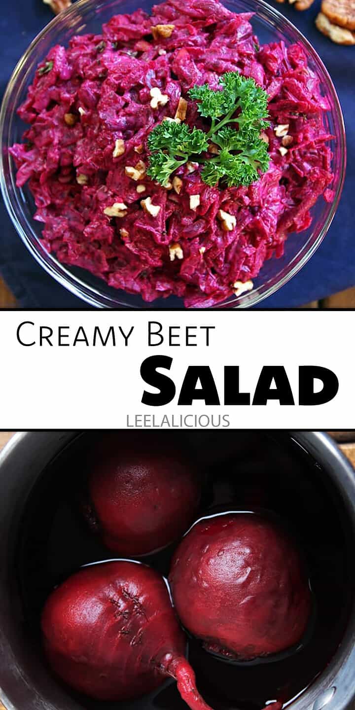 Russian Beet Salad Recipe » LeelaLicious