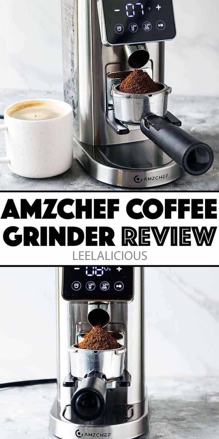 Amzchef Coffee Grinder Review: Perfect for Espresso Lovers » LeelaLicious