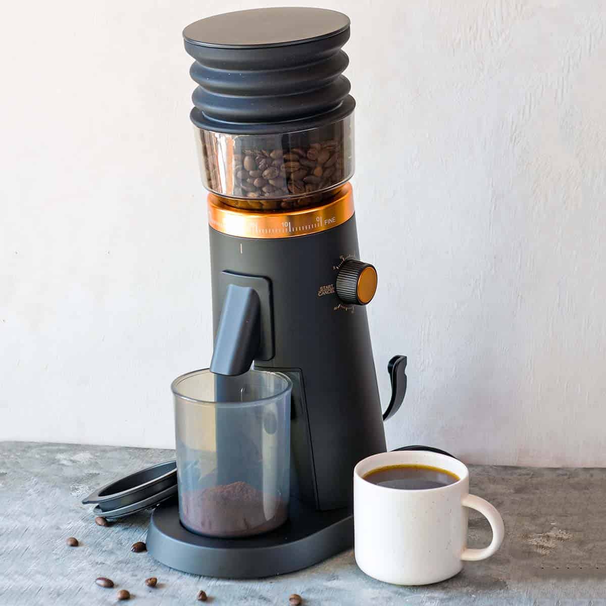 AMZCHEF Precision Burr Coffee Grinder 8306A Review » LeelaLicious