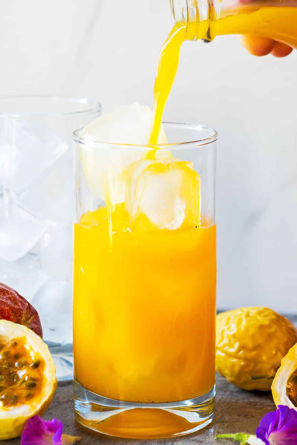 Passion Fruit Juice Recipe » LeelaLicious